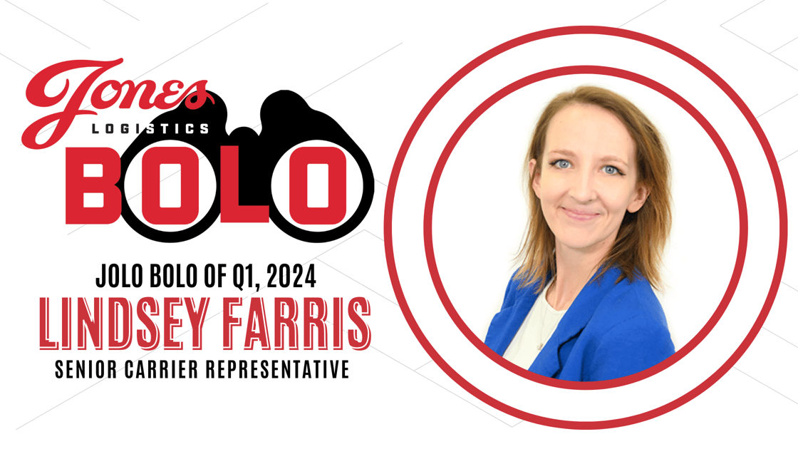 Lindsey Farris Wins Q1, 2024 JoLo BOLO Award